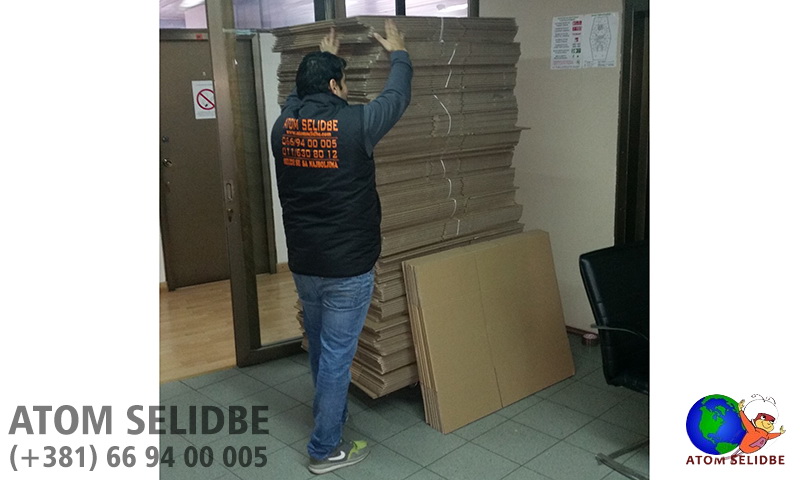 Pakovanje i selidba, Pakovanje robe