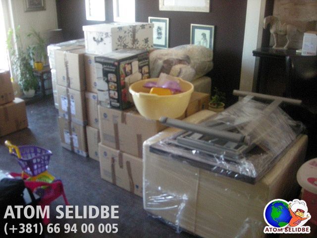 Pakovanje i selidba, Pakovanje robe