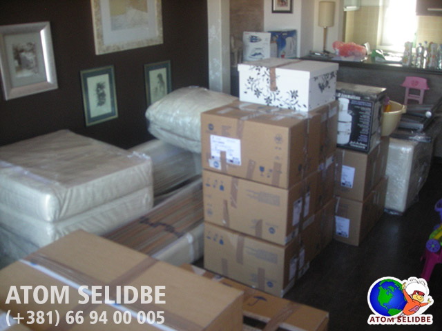 Pakovanje i selidba, Pakovanje robe